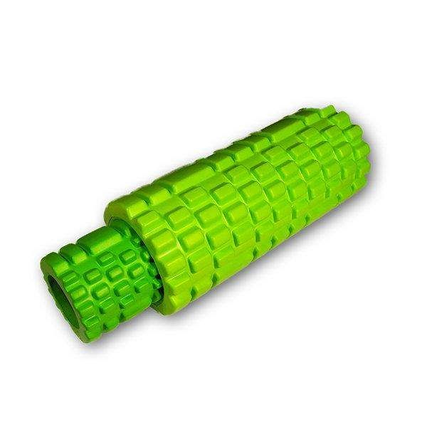Массажный ролик Grid Roller Double 33 см Салатовый EasyFit (2000003100156) (1213655) — купить на ...