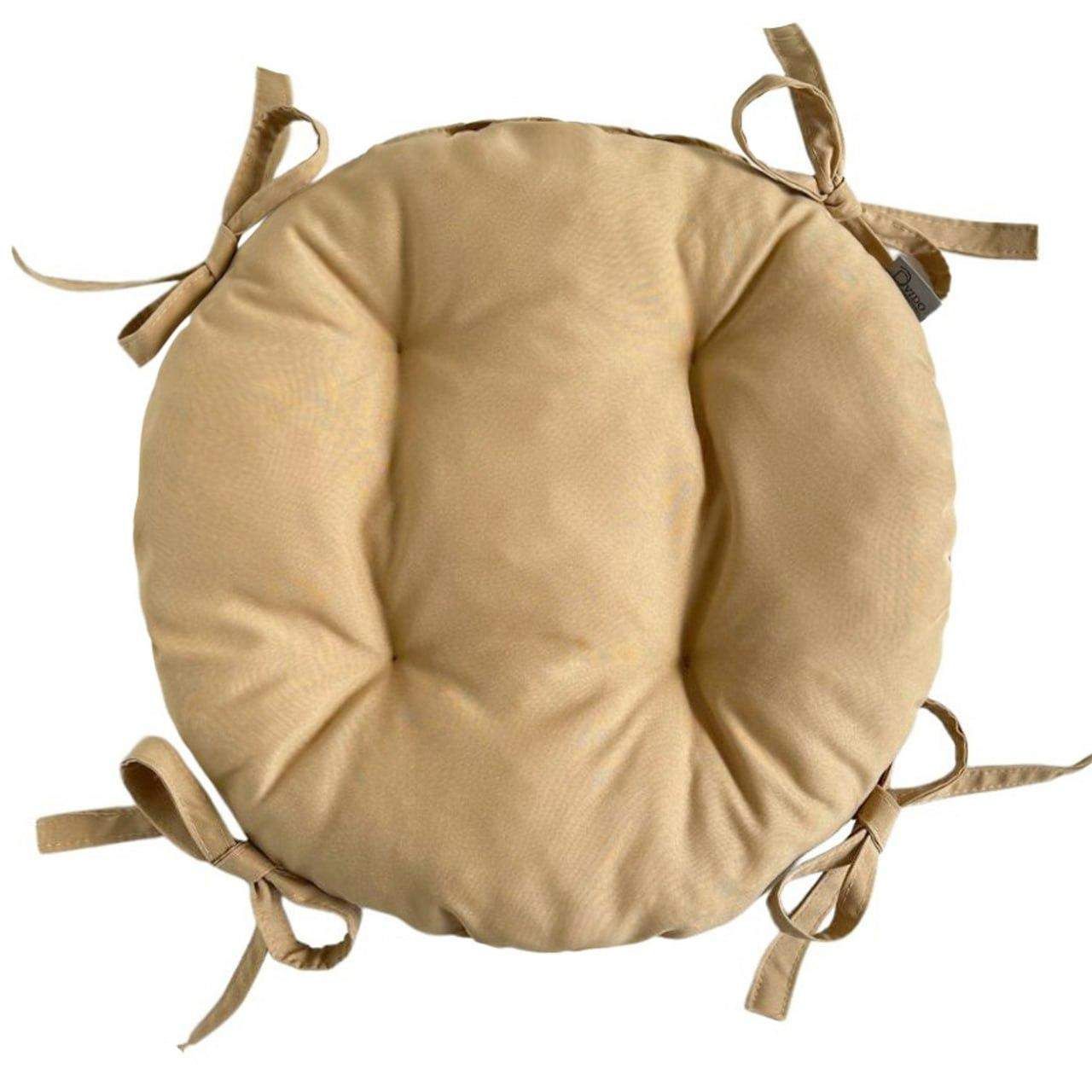 Подушка для кресла Ø 30х8 см кремовый (993404) — купить на EVA.UA ...